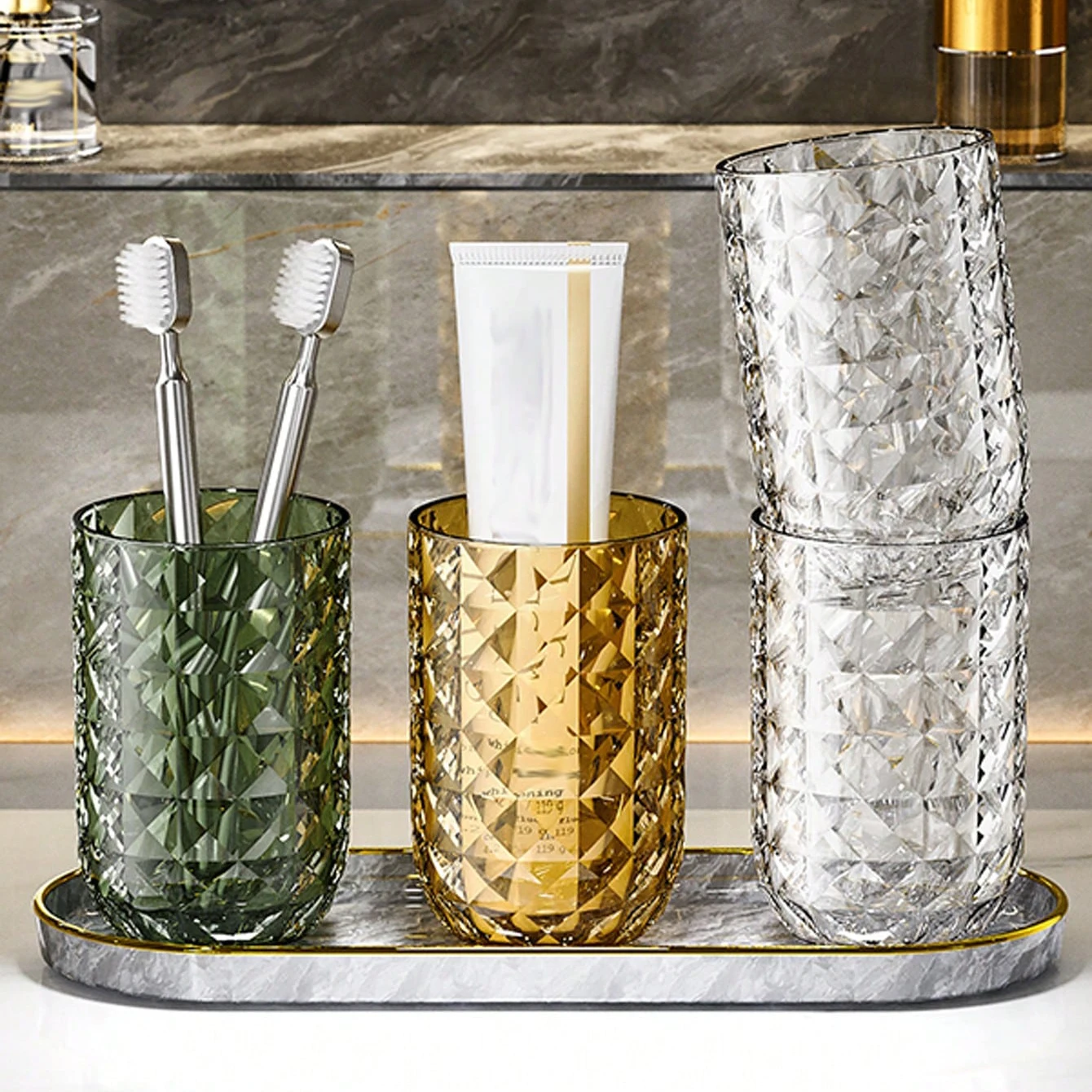 Toothbrush-Box-Toothpaste-Holder-Case-Bathroom-Accessories-Capacity ...