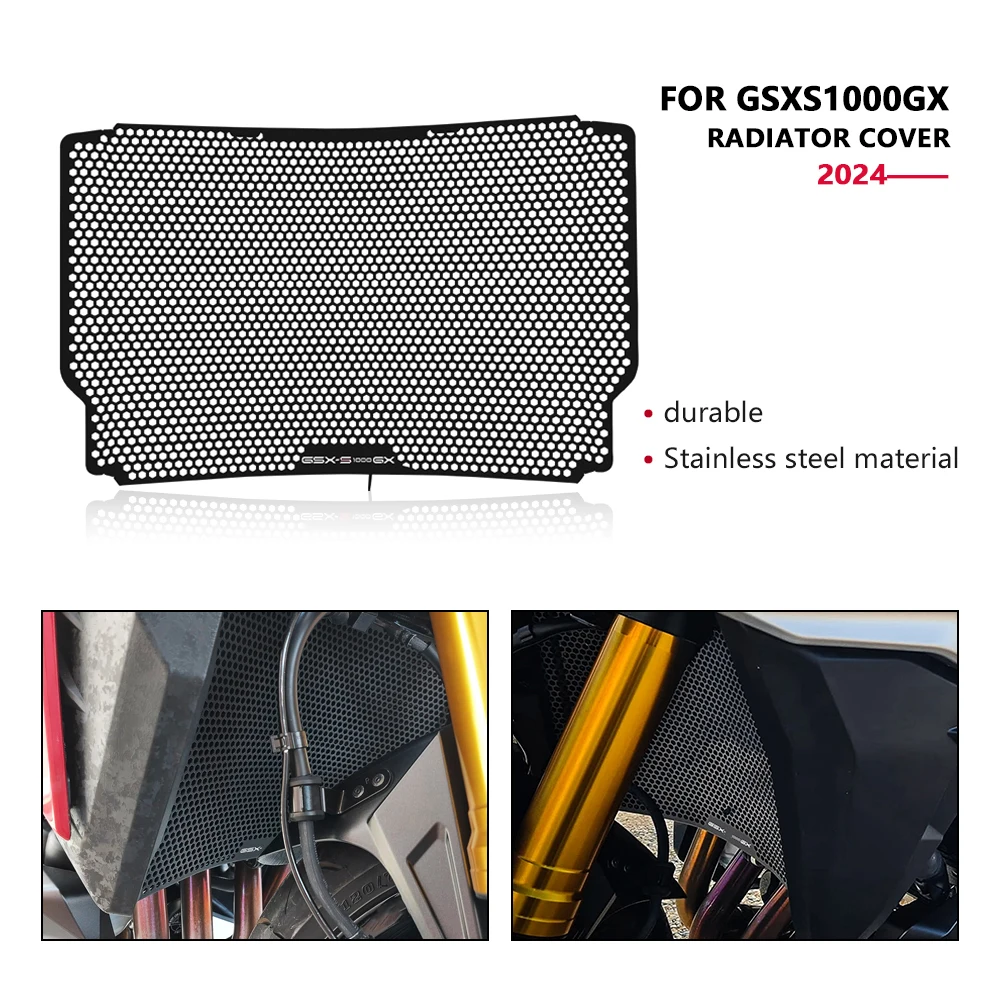 For-GSXS1000GX-GSX-S-1000GX-Motorcycle-Radiator-Grille-Guard-Cover ...