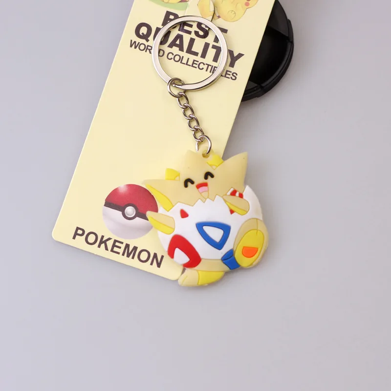 Cartoon Pokemon Togepi Kawaii Key Chain - KawaiiMerch.com