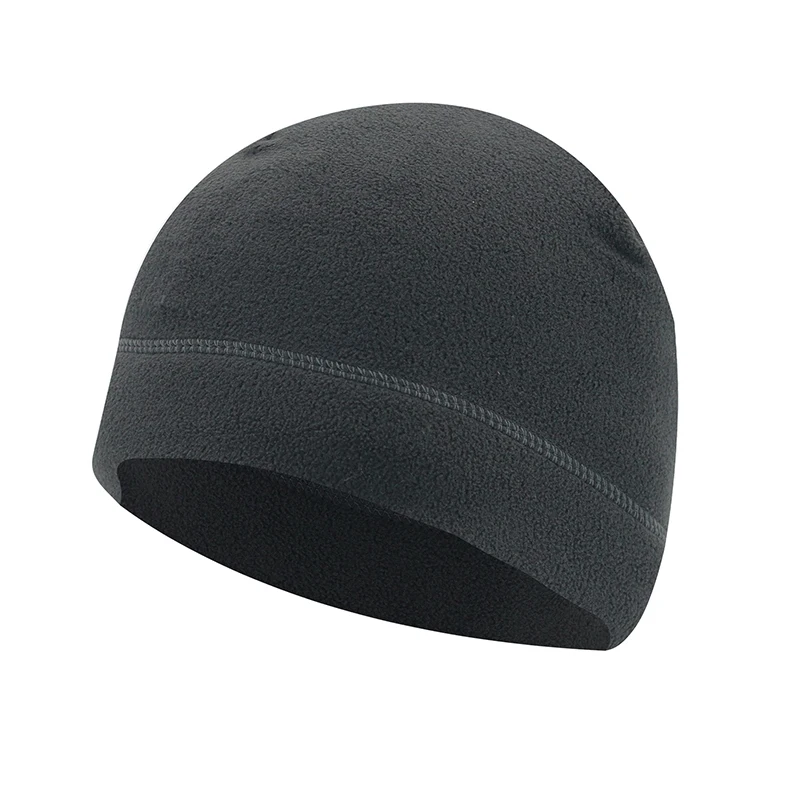 Solid Color Warm Fleece Sports Hat Caps Autumn Winter Classic Outdoor ...