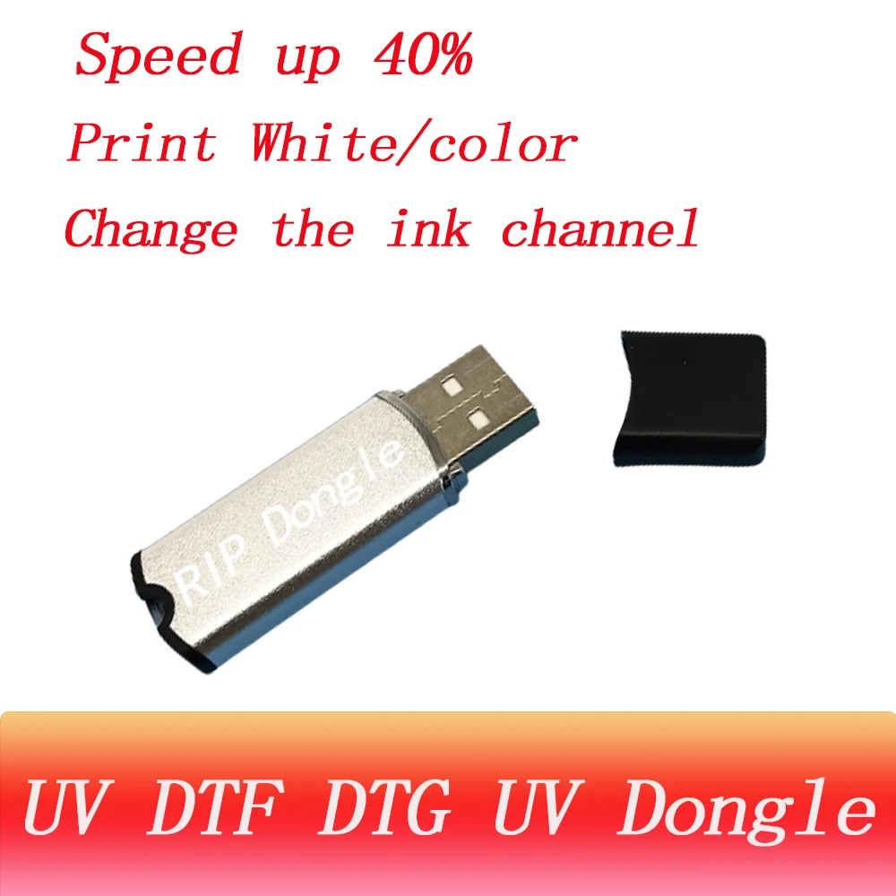 10.5.2 Dtf Uv Rip Print Roll Software Usb Dongle Supports L1800 L805 ...