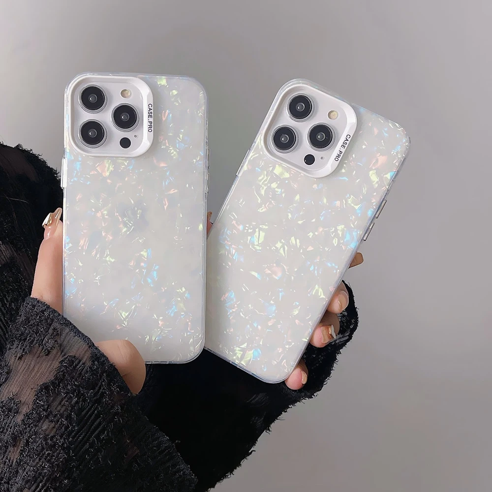 Luxury-White-Dream-Shell-Phone-Case-For-iPhone-11-Pro-Max-12-13-14-Pro ...