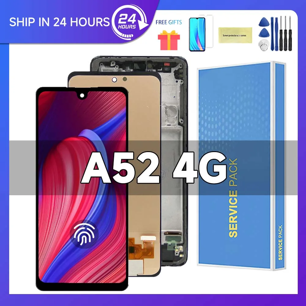 A52-4G-AMOLED-Display-For-Samsung-A525F-A525F-DS-A525M-A525M-DS-LCD ...