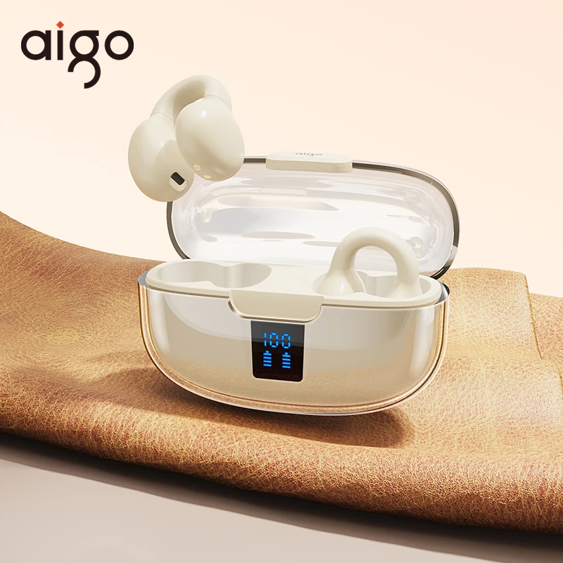 Aigo-TJ175-New-2024-Wireless-Bluetooth-Earbuds-Stereo-Audio-Open-In-ear-Headset-Intelligent ...