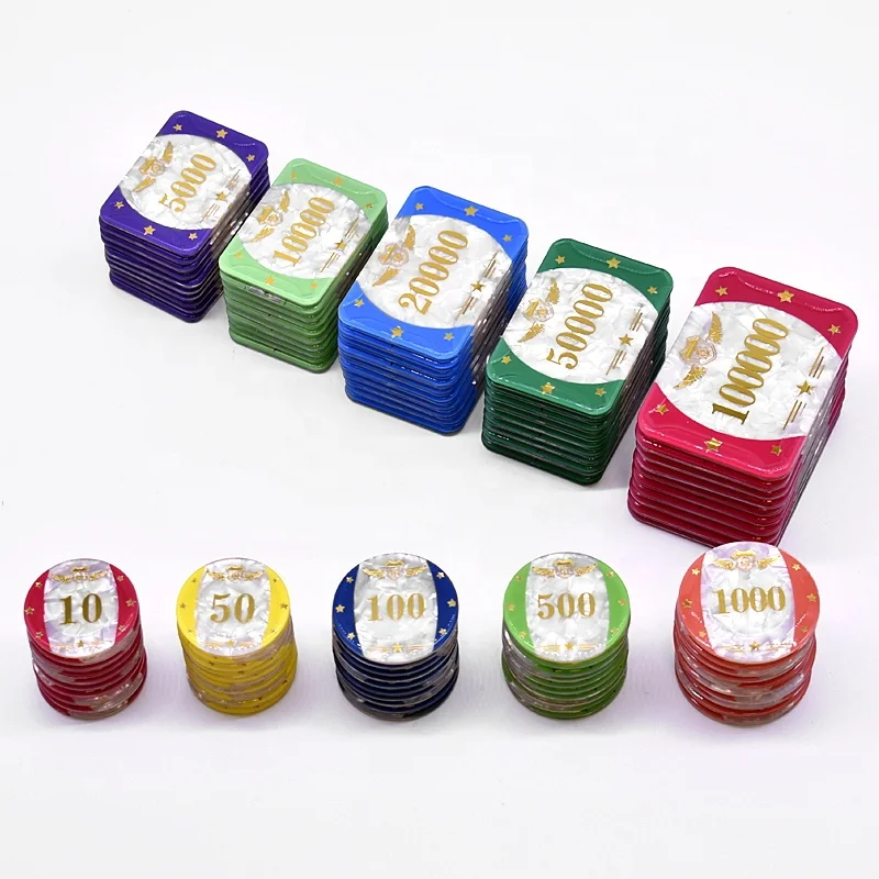 YH-Custom-Acrylic-Casino-Standard-Poker-Chip-Round-And-Square-Chips ...