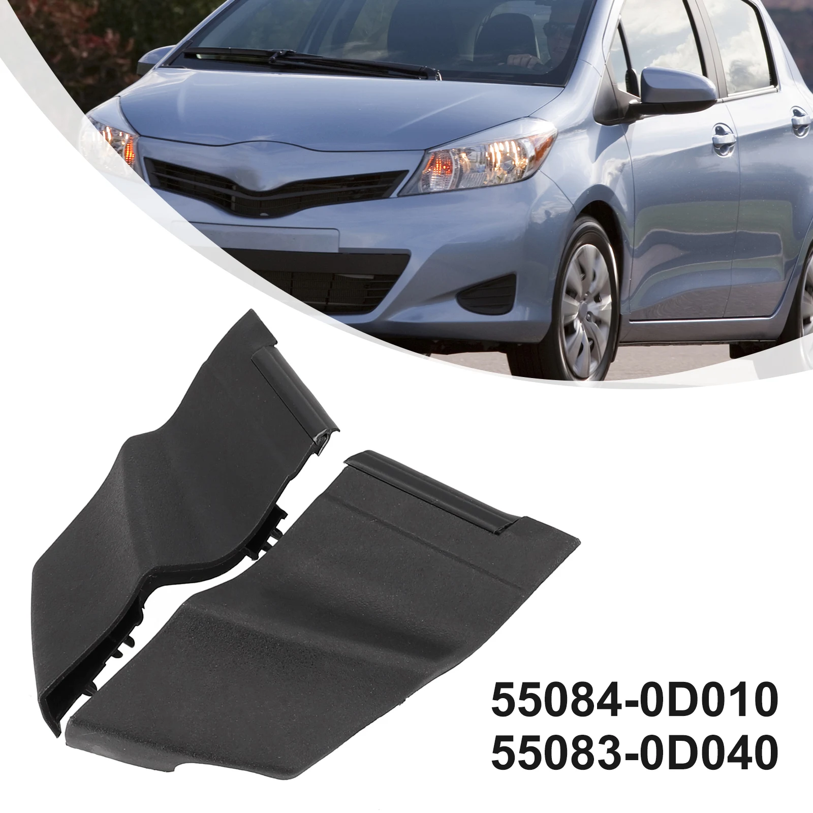 Replace-Windshield-Wiper-Side-Cowl-Trim-for-Toyota-For-Yaris-4Door-2006 ...