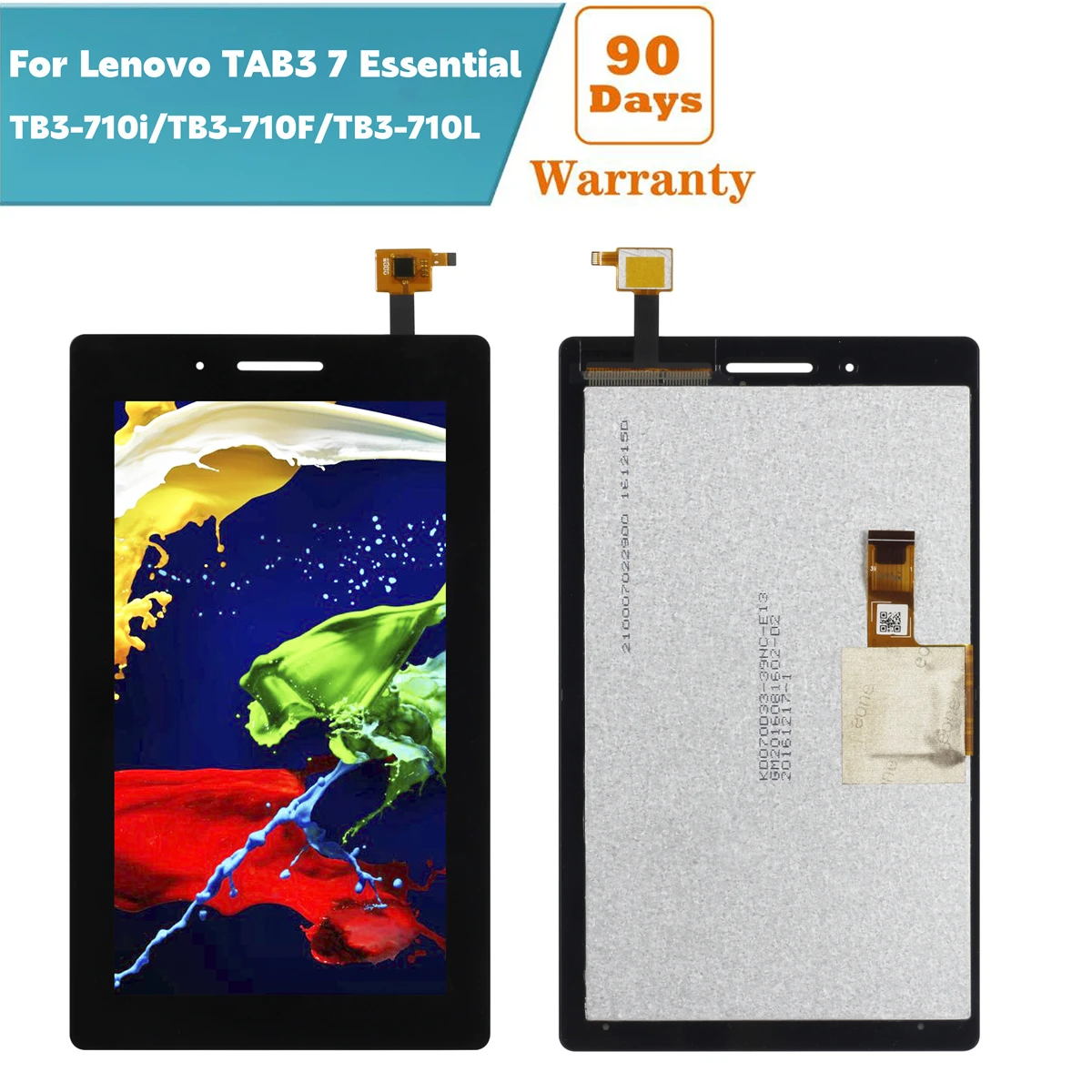 7'' For Lenovo TAB3 7 Essential TB3 710i TB3 710F TB3 710L TB3 710 LCD Display Touch Screen ...