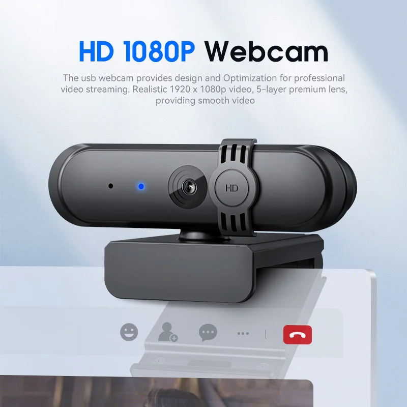 2MP-1080P-Auto-Focal-Build-in-Microphone-HD-USB-Webcam-For-Video ...