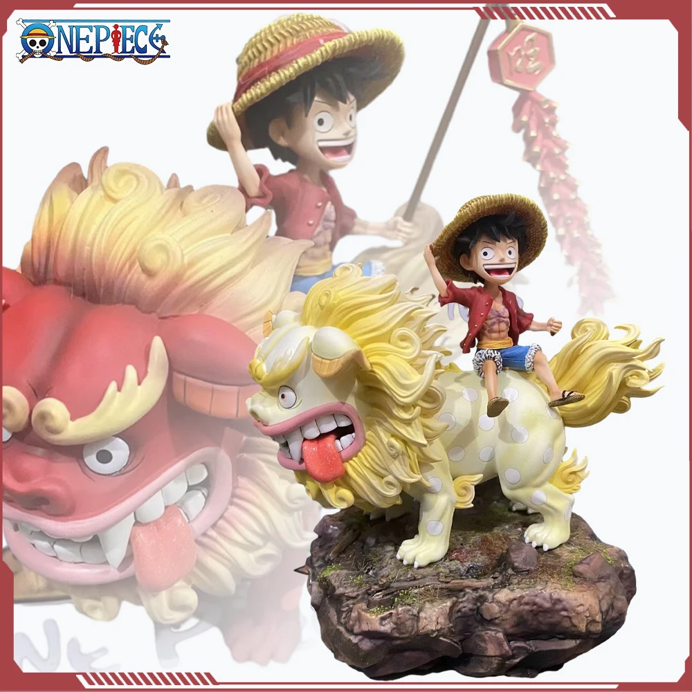 One-Piece-Luffy-Anime-Figures-LAND-OF-WANO-Country-Luffy-Lion-19cm ...
