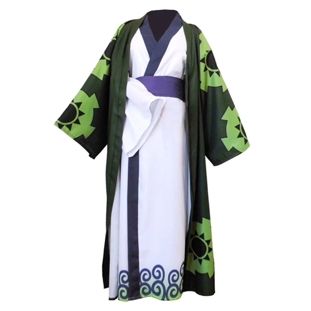 One Piece Roronoa Zoro Costume Kimono Robe | One piece Merchandise | Up ...