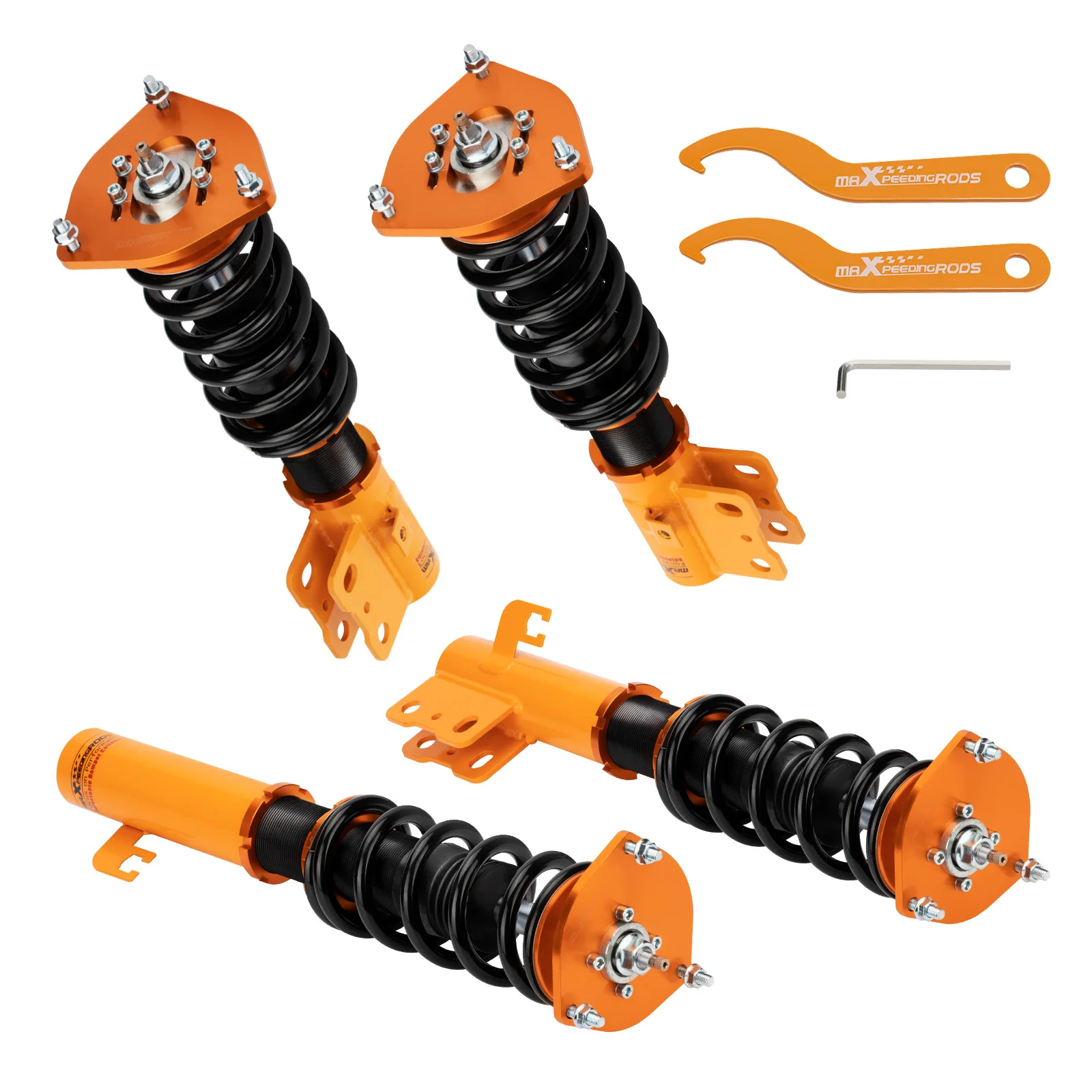 24 Ways Adj. Coilovers Suspension Kit para Subaru Forester SF 2.0 AWD ...