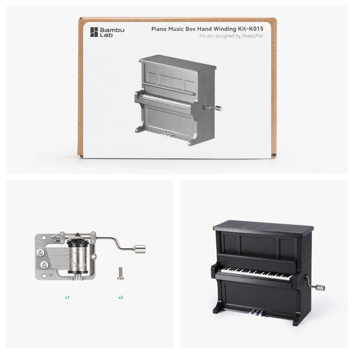 Bambu-Lab-3D-Printing-DIY-Creative-Model-Piano-Music-Box-Winding-Kit ...