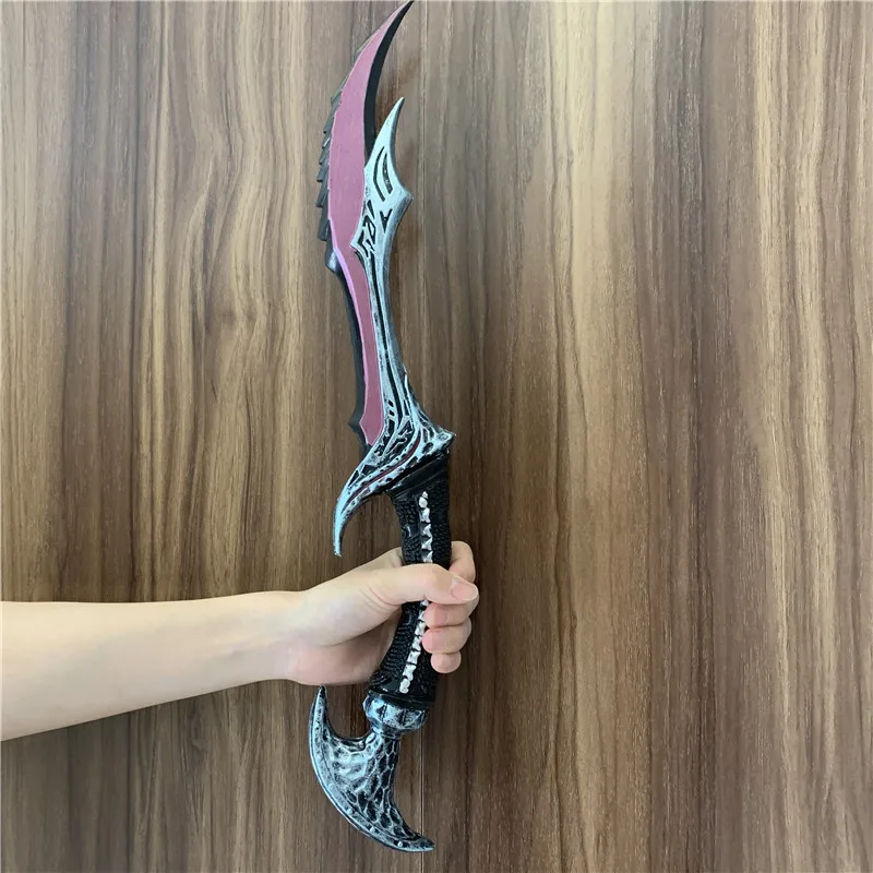 Halloween cosplay anti mago foice de vyse elf arma 1:1 besta foice ...