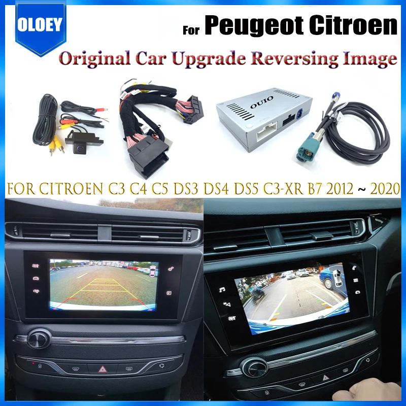 Reversing camera for Peugeot Citroen C3 C4 C5 DS3 DS4 DS5 C3-XR B7 2012 ...