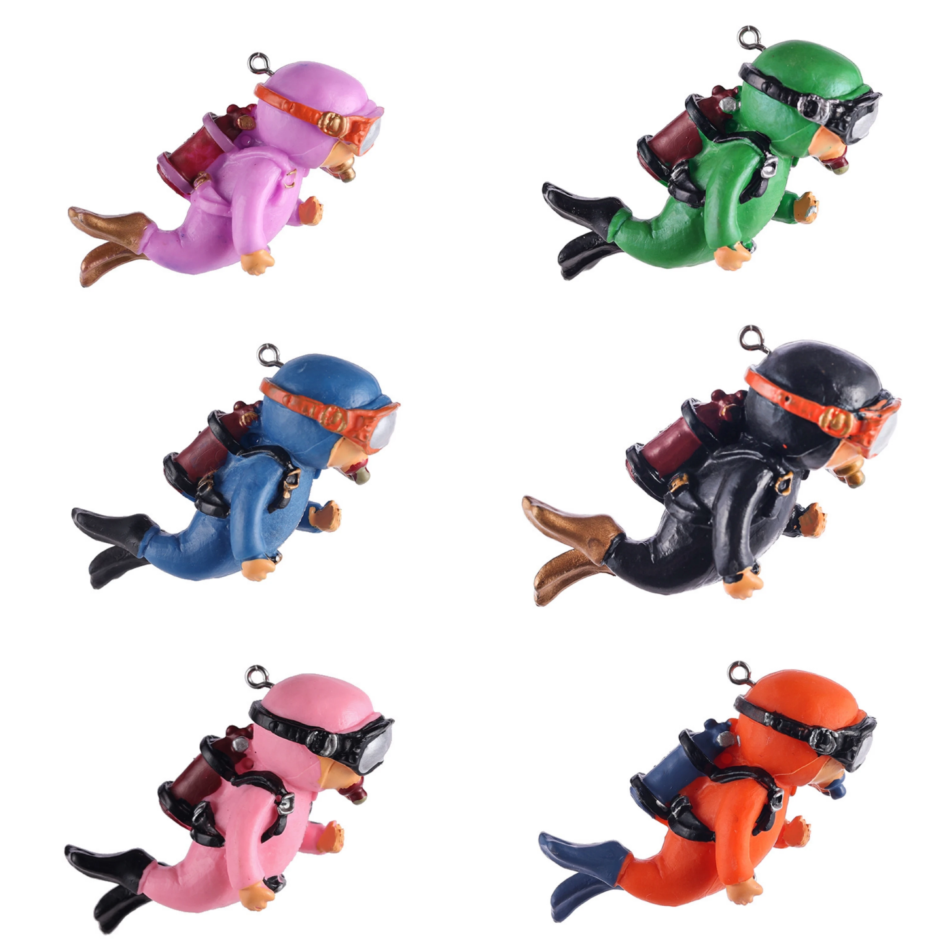 Mini-Diver-Figurines-Miniatures-Floating-Ball-Aquarium-Decoration-Fish ...