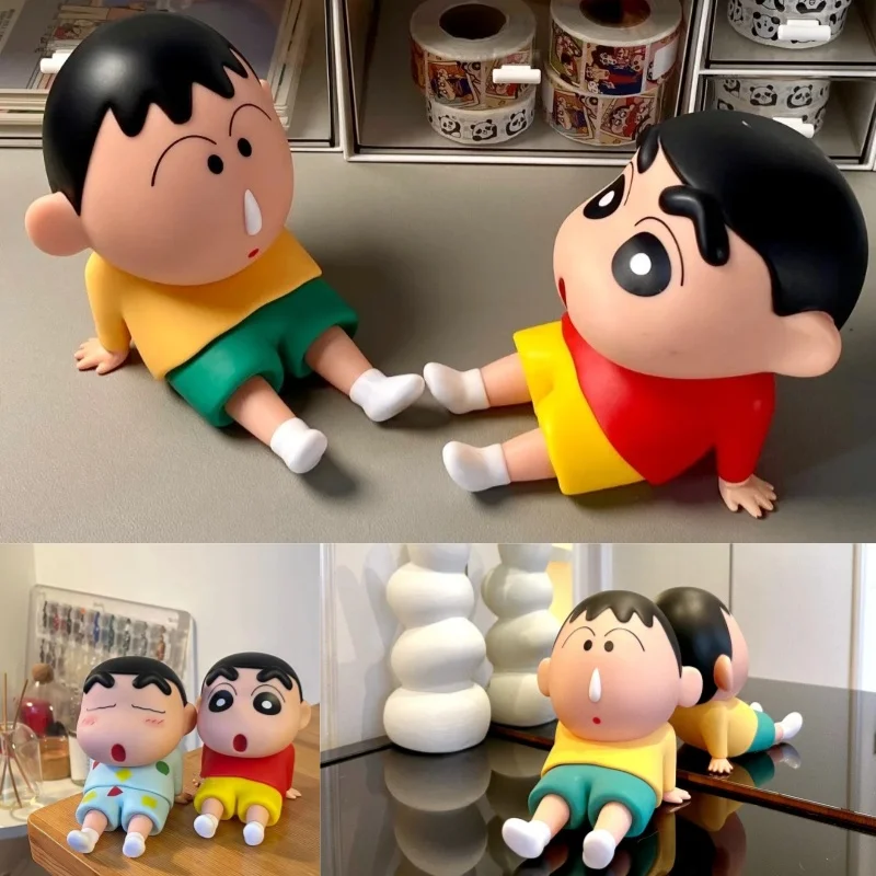 Crayon-Shin-chan-Boochan-Action-Figure-Lazy-Cell-Phone-Holder-Nohara ...