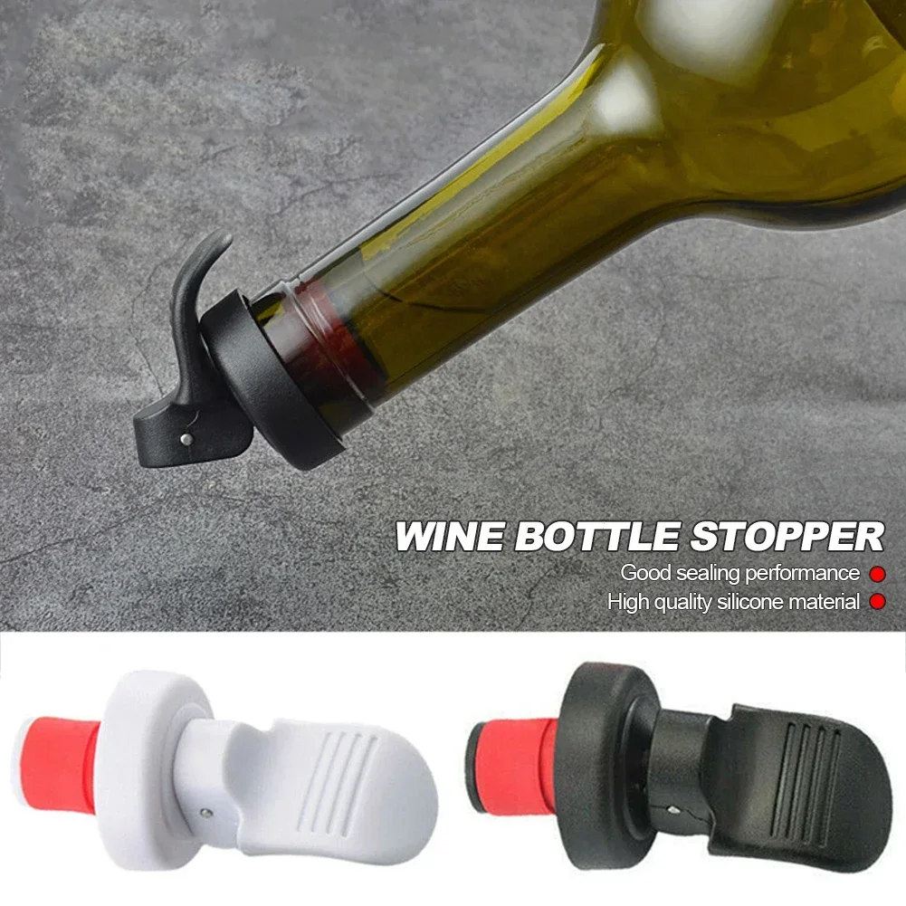 2Pcs-Wine-Bottle-Stopper-Bar-Hand-Press-Sealing-Champagne-Beers-Cap ...