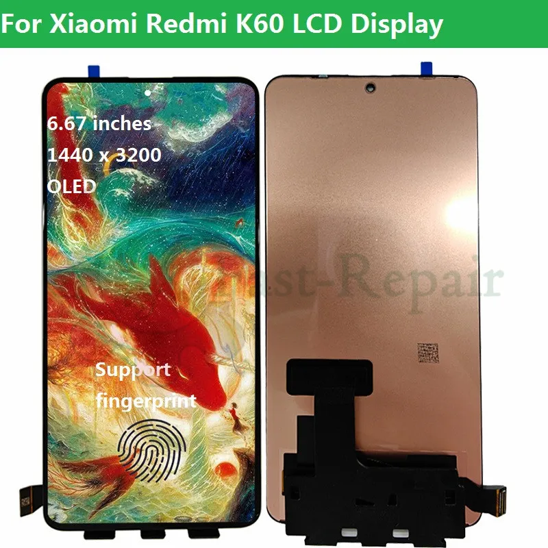 Original-For-Xiaomi-Redmi-K60-lcd-23013RK75C-Display-Touch-Panel-Screen ...