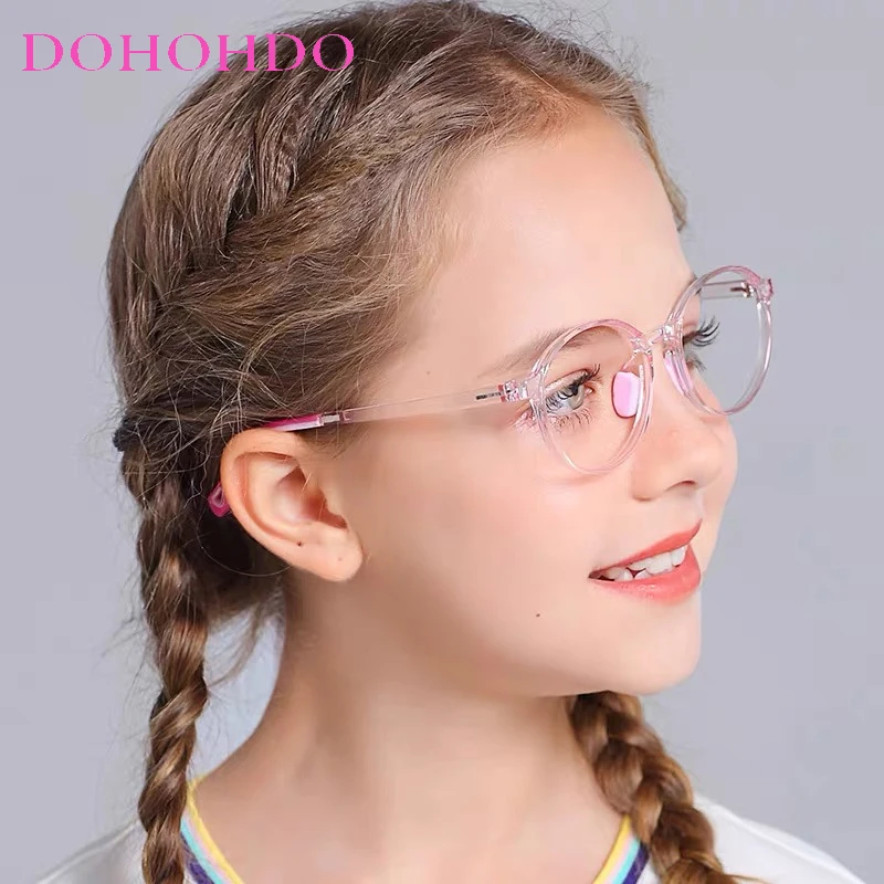 New-Anti-blue-Light-Kids-TR90-Glasses-Children-Boys-Girls-Computer-Eye ...