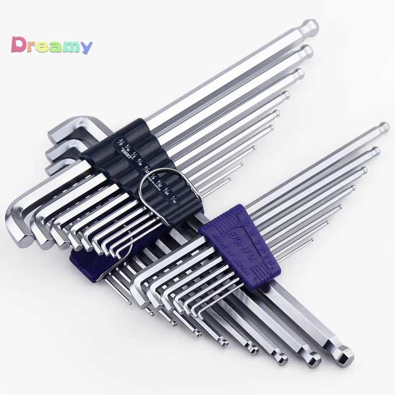 EIGHT-Tool-Stubby-Hexagon-Wrench-Set-TTS-Hex-Key-Set-Taper-Head-Extreme ...