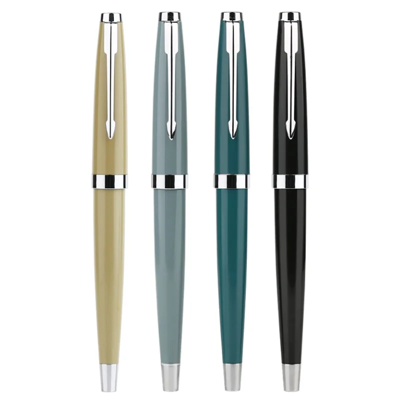 Majohn 80s Vintage Classical Fountain Pen Fine 0.5mm Nib Ink Writing ...