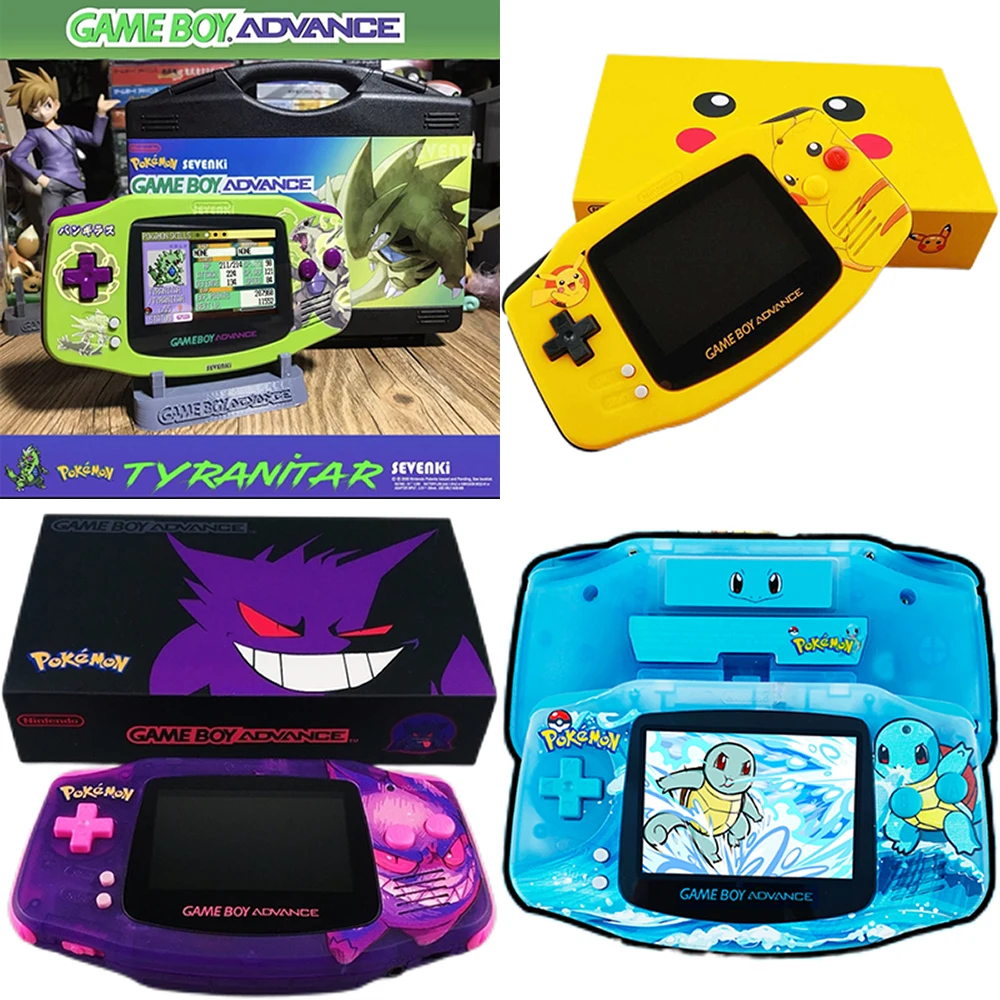 GBASP Nintendo Gameboy Advance Color Game Console Destaque SP GBA GBC ...