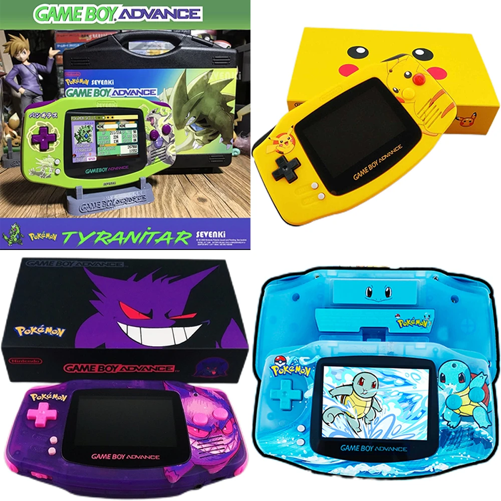 GBASP Nintendo Gameboy Advance Color Game Console Destaque SP GBA GBC ...