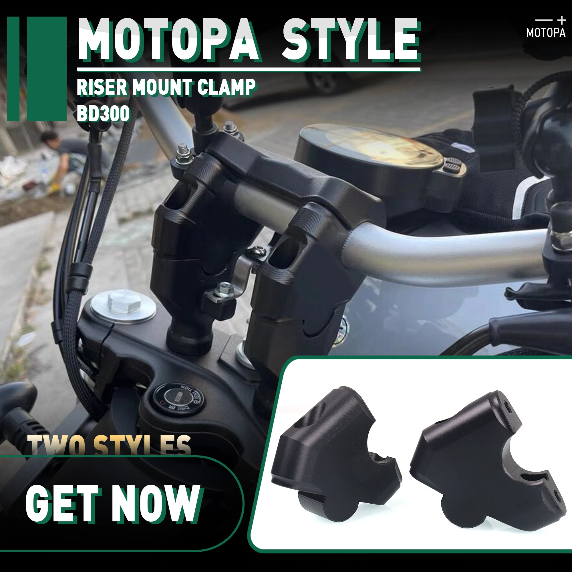 For-Benda-BD300-BD-300-Extend-Adapter-BD300-Motorcycle-BD300-Handlebar-Riser-Bar-Mount-Handle ...