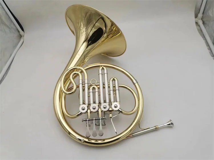 Newest-Beautiful-Bach-French-Horn-4-Keys-Bb-Brass-Musical-instrument ...