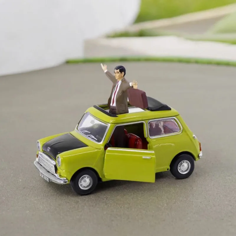 Tiny 1:50 MINICooper With 6cm Doll Action Figure Set Alloy Car Model ...