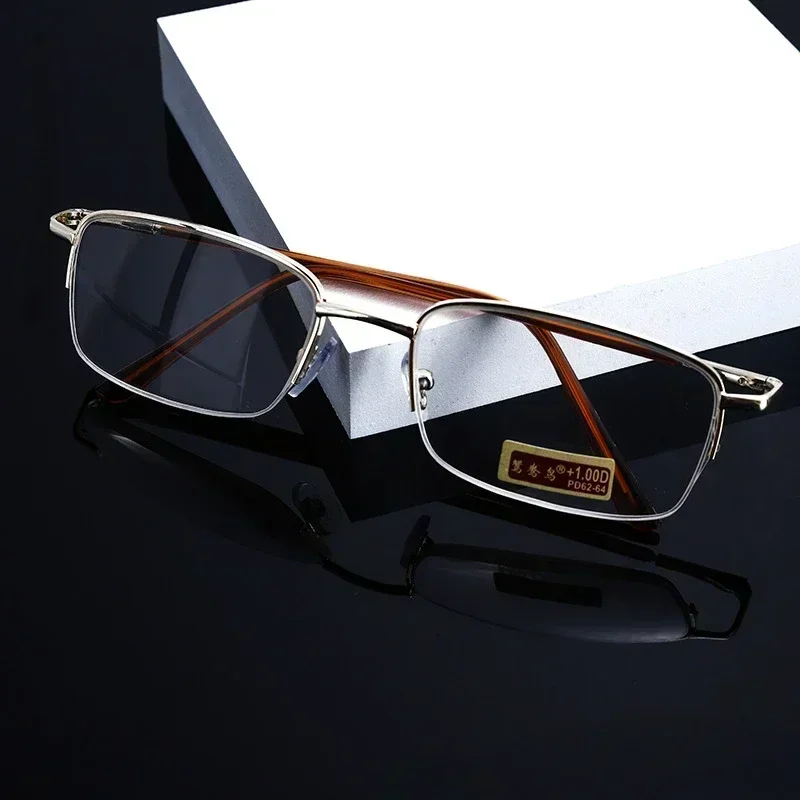 Real-Glass-Lens-Reading-Glasses-Men-Women-Square-Full-Frame-Presbyopic ...