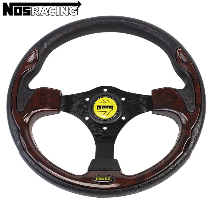 Universal-Racing-Volante-PU-Copiar-Madeira-JDM-Drift-Sport-para-MOMO-13 ...
