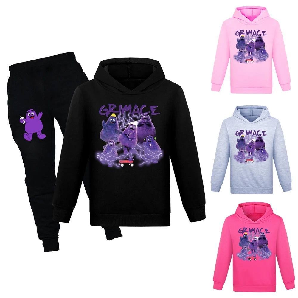 Kids-Grimace-Shake-Clothing-Autumn-Boys-Girls-Grimace-Clothes-Suit ...