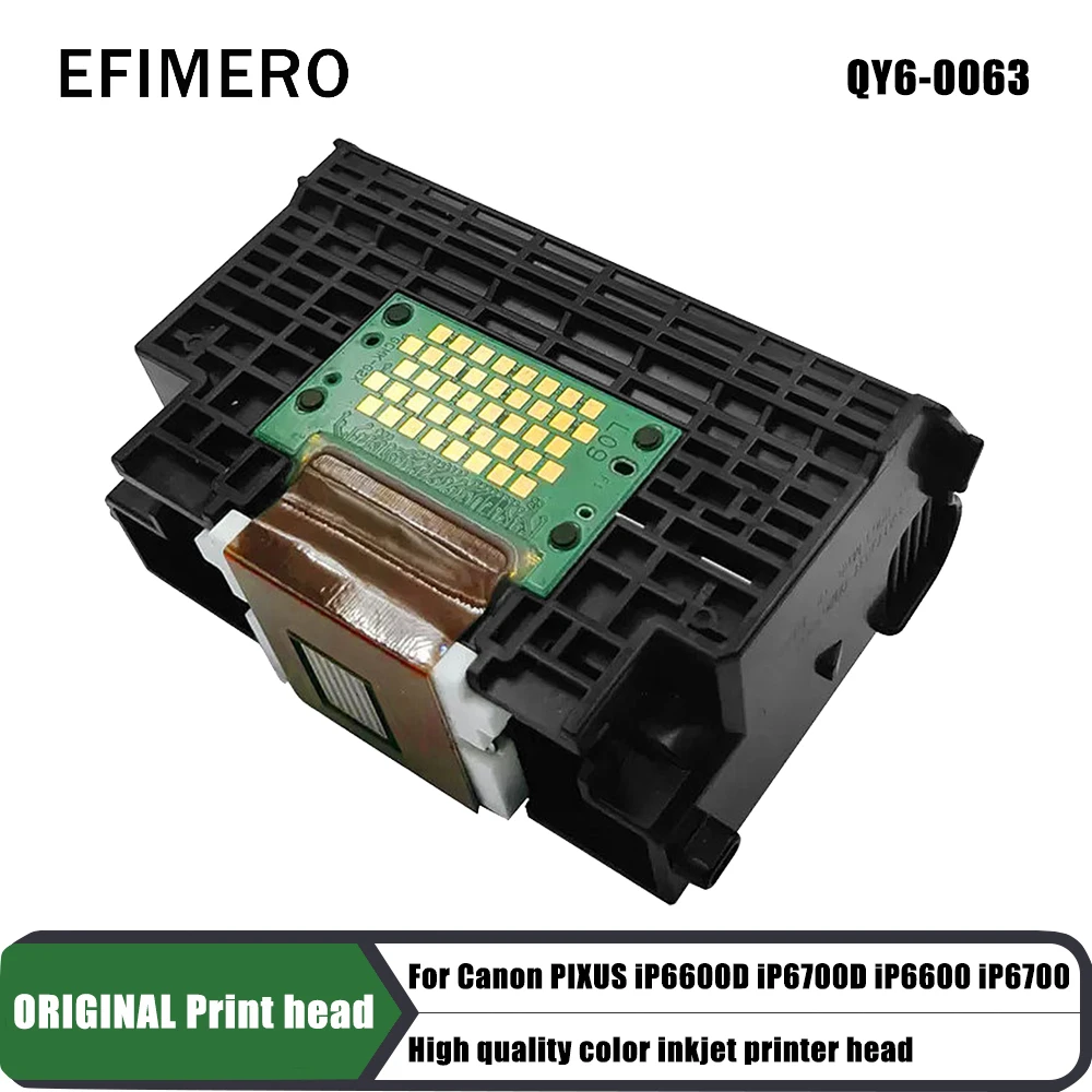 QY6 0063 Printer Printhead for CANON PIXUS iP6600D iP6700D iP6600 ...