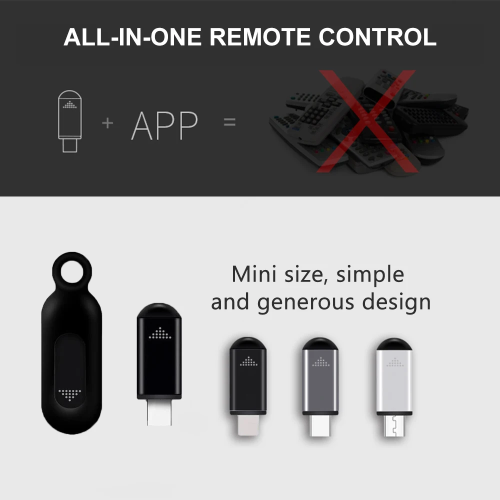 Blasters-IR-para-tel-fono-inteligente-Control-remoto-USB-para-lightni ...