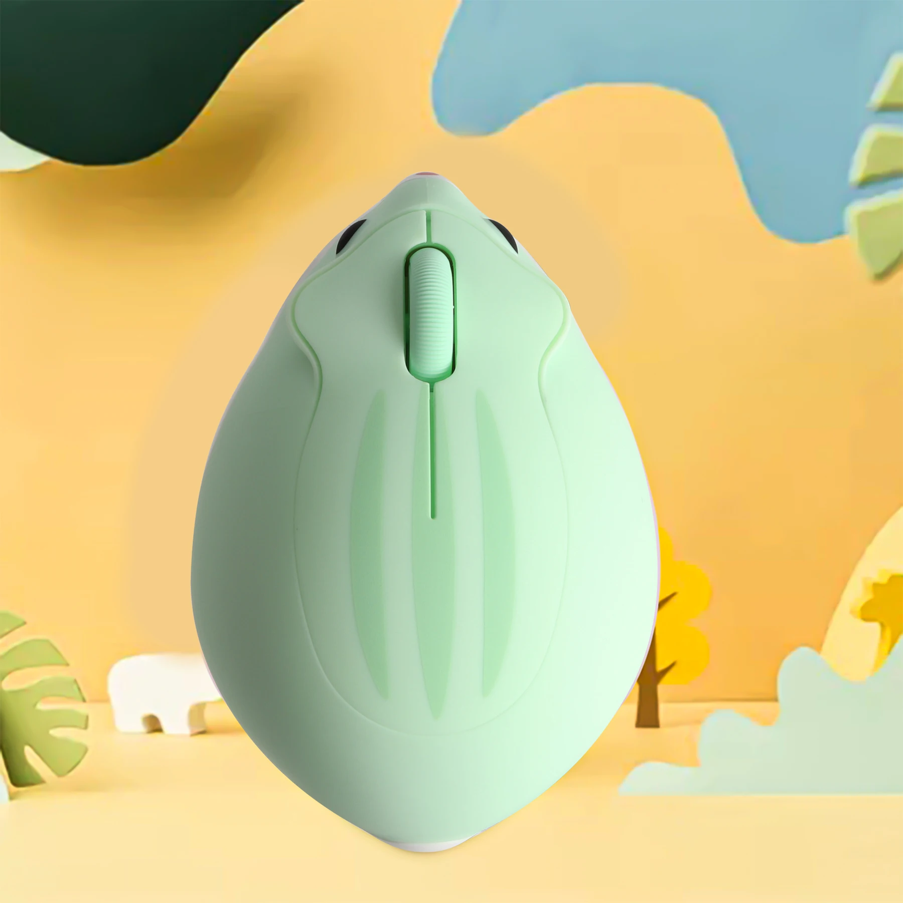 New-2-4G-Green-Mouse-Cartoon-Cute-Hamster-Mini-Mouse-3D-Office-Computer ...