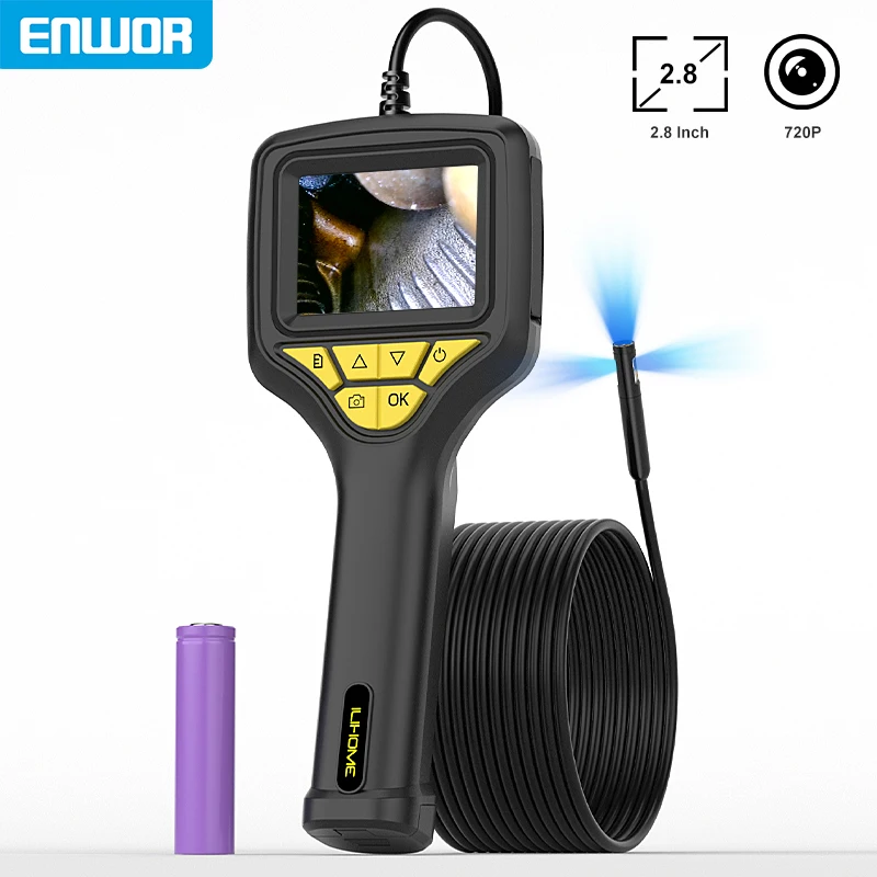 Hand-held-Industrial-Endoscope-Triple-Camera-720P-Battery-Replaceable ...