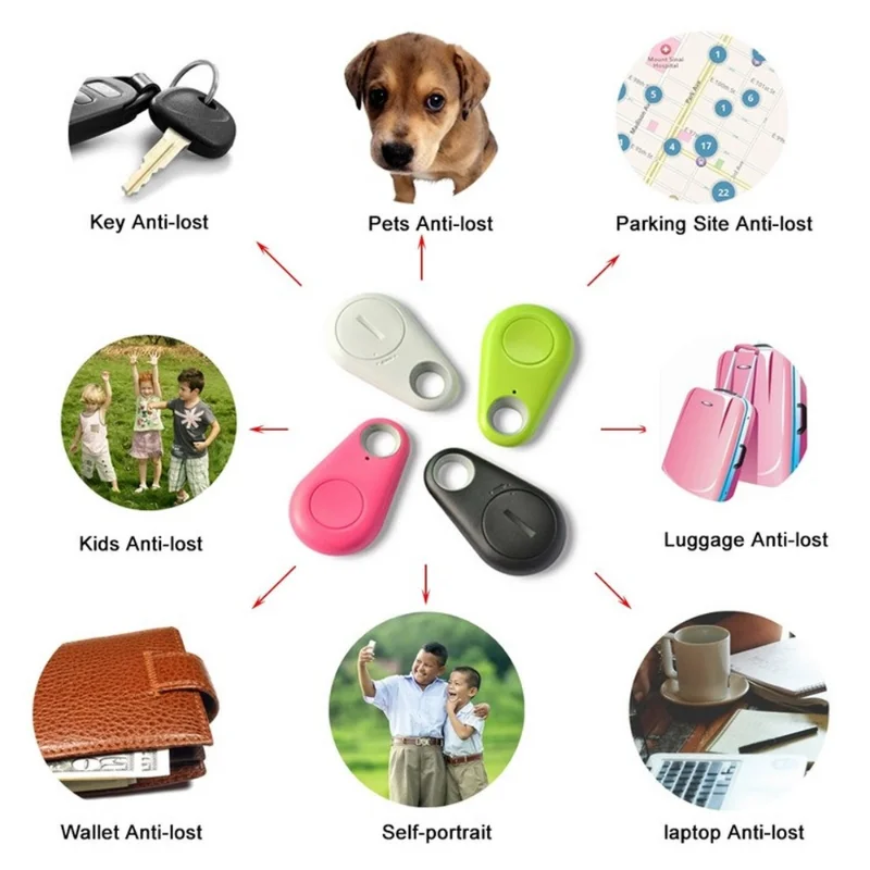 Vezeték Nélküli Mini Gps Tracker Car Smart Finder Key Anti Lost ...