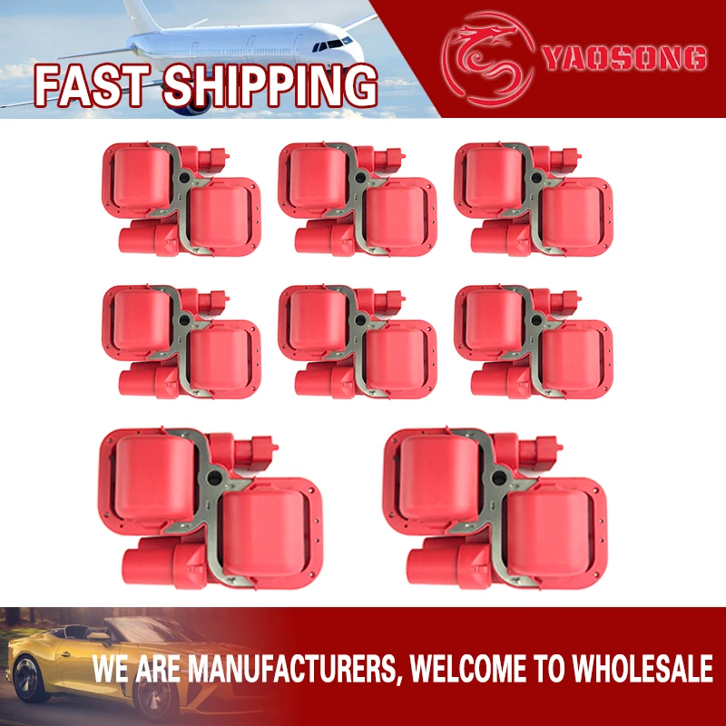 8PCS-ignition-coils-pack-for-Mercedes-Benz-SLK55-AMG-SLR-McLaren ...
