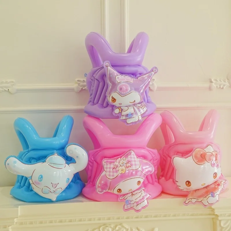 Kuromi Cinnamoroll Buoyancy Vest Arm Ring 2-8 Age Kids Inflatable Float ...