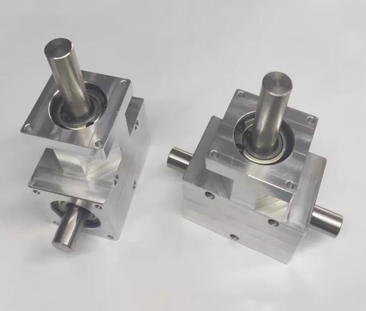 Angle-Gear-1-1-Spiral-Bevel-Gear-Shaft-12mm-Co-Direction-Double-Output ...