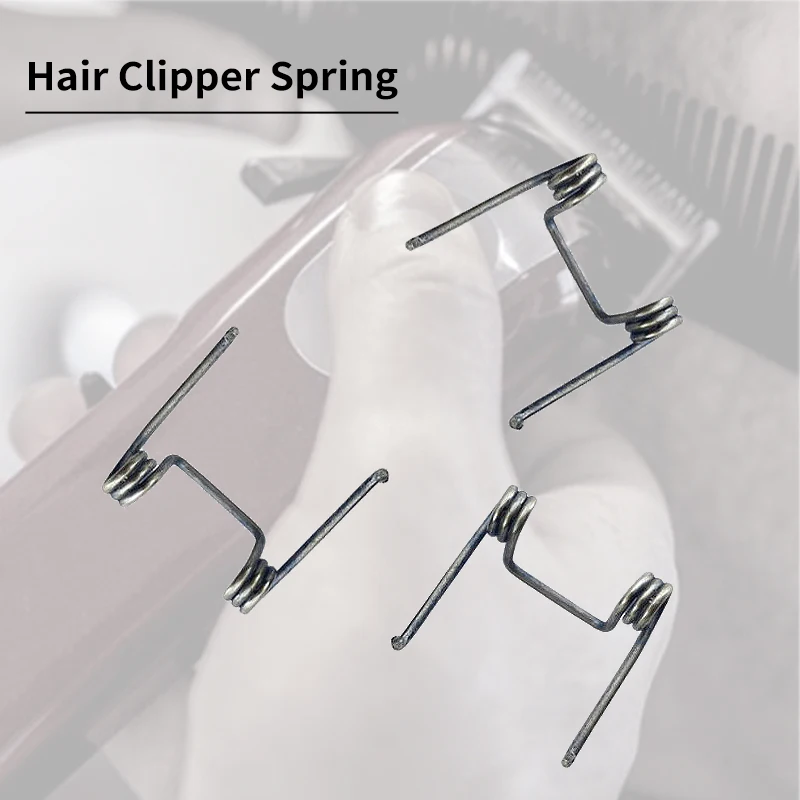 Pro salão de beleza elétrica clipper trimmer primavera aço inoxidável ...