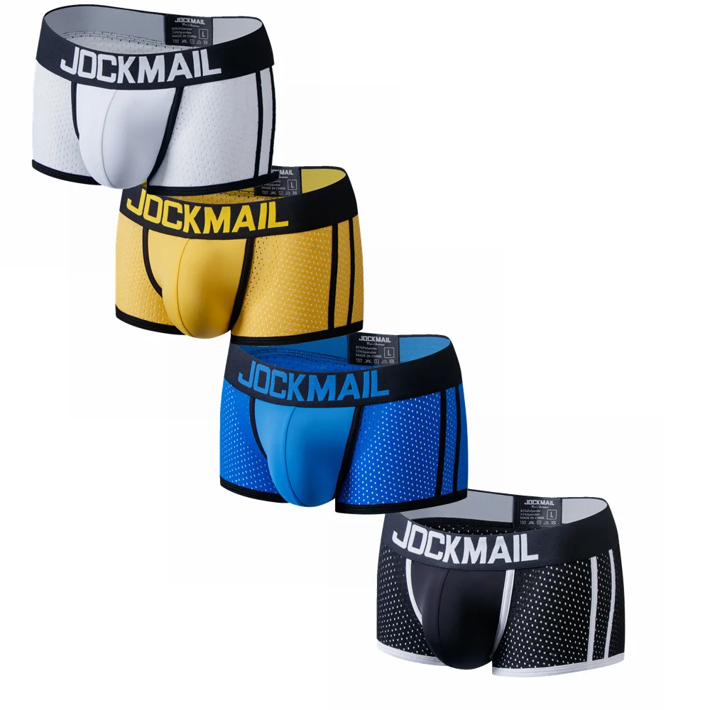 JOCKMAIL-4Pcs-Man-Underpants-Boxershorts-Men-Boxers-Male-Breathable-Ice ...