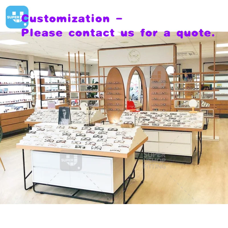 custom.Fashion Eyewear Shop Interior Design Decoration Retail Custom ...