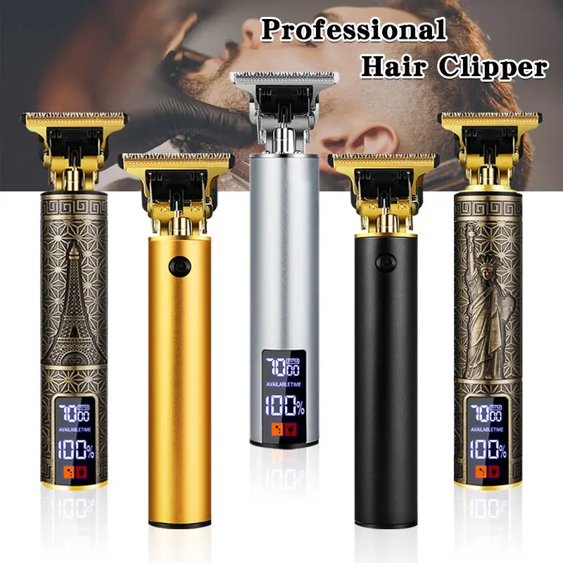 For-Men-Hair-T9-USB-Electric-Hair-Clipper-Cutting-Machine-Rechargeable ...