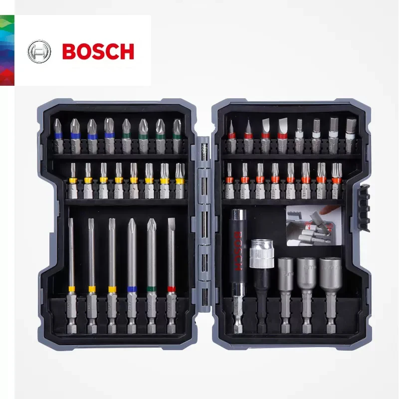 Bosch-Kit-Bits-Chave-de-Fenda-El-trica-Alta-Dureza-Broca-Manual ...