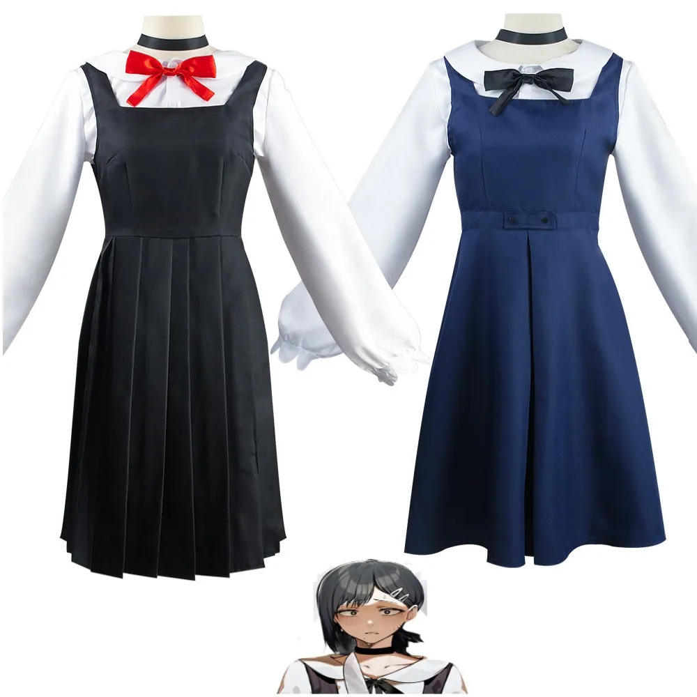 Anime-Chainsaw-Man-Higashiyama-Kobeni-Cosplay-Costume-Dress-Uniform-wig ...