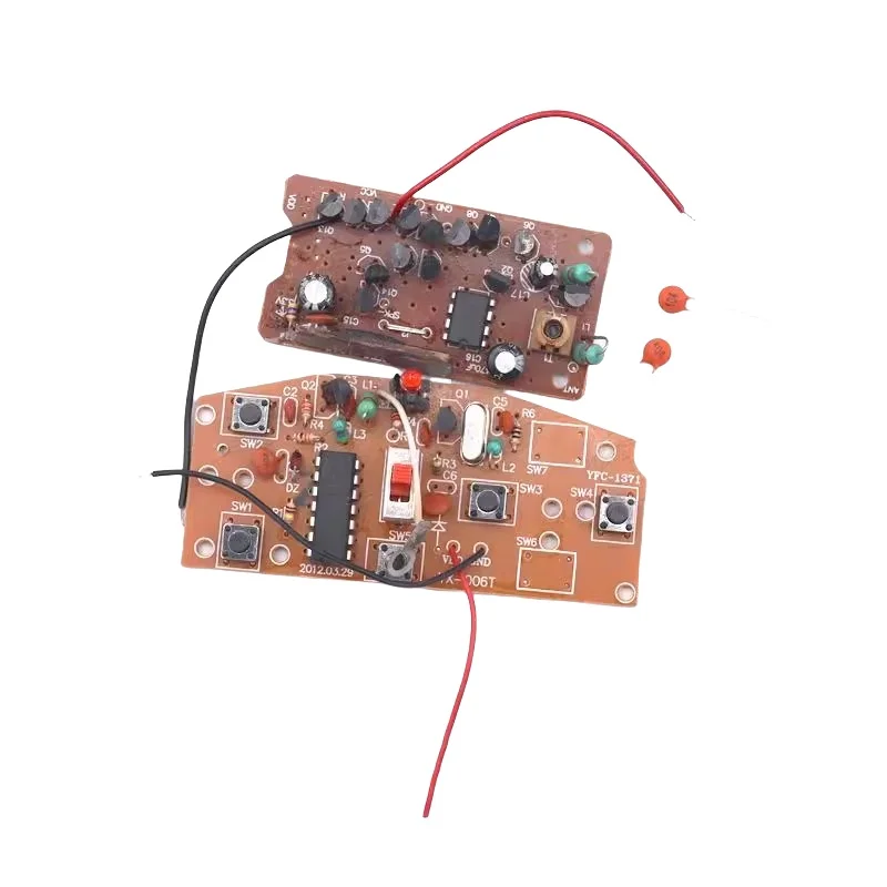 Five channel remote control receiver board transmitter board set ...