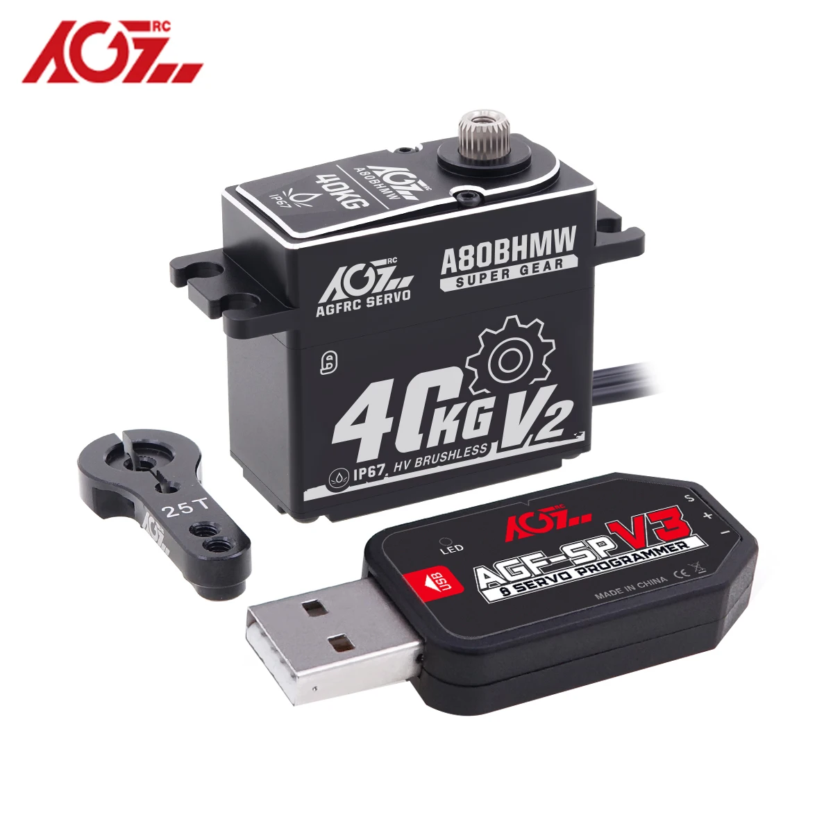 Agfrc Servo Brushless | Remote Control Truck | Brushless Rc Truck | Rc ...