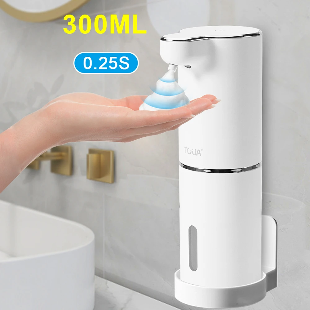 Automatic Foam Soap Dispensers Racks Bathroom Smart Hand Washing ...
